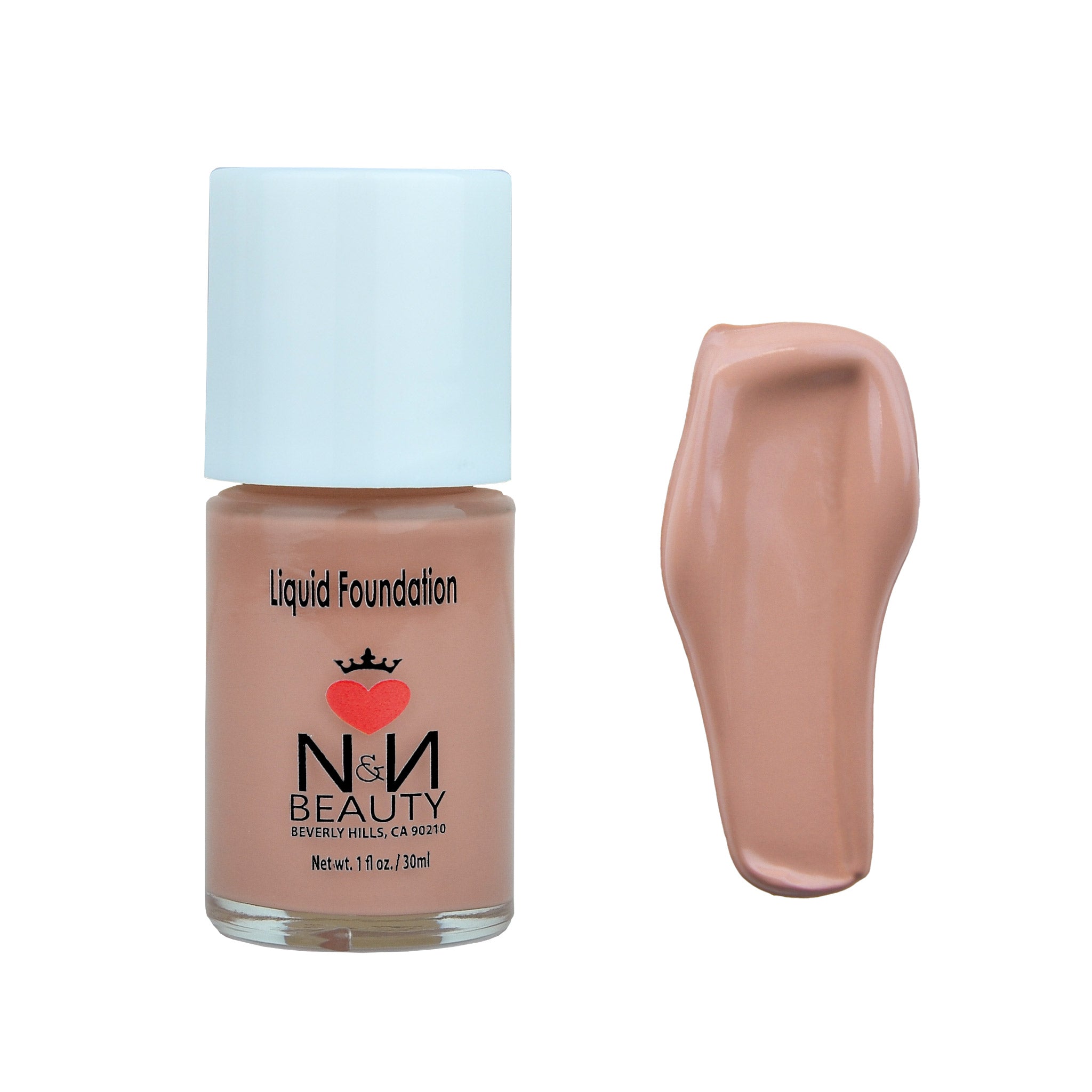 Light Medium Liquid Foundation – Naughty & Nice Beauty
